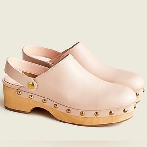 J. Crew | Shoes | J Crew Convertible Studded Leather Clogs | Poshmark